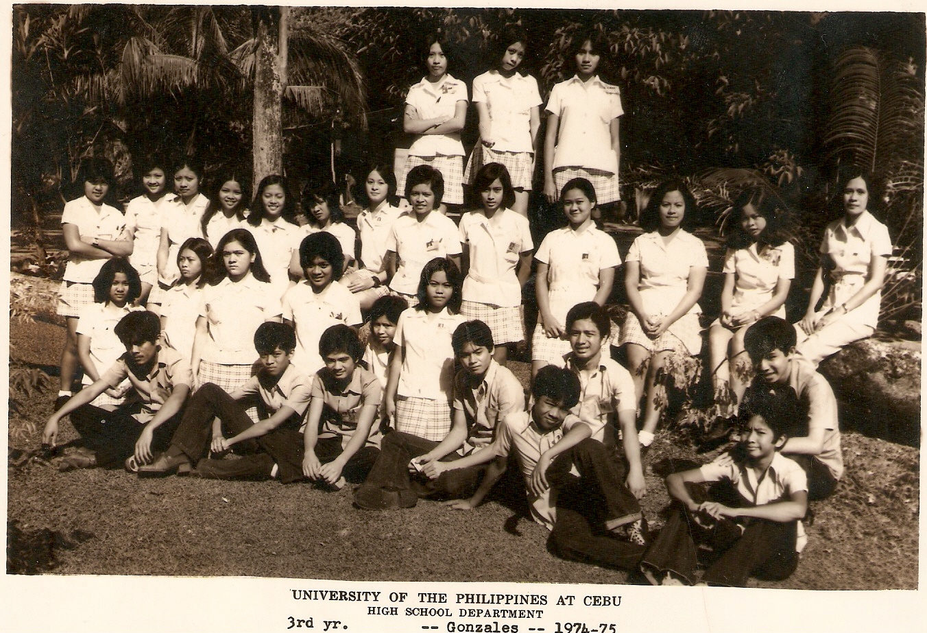 Class Photos - UP High School Cebu