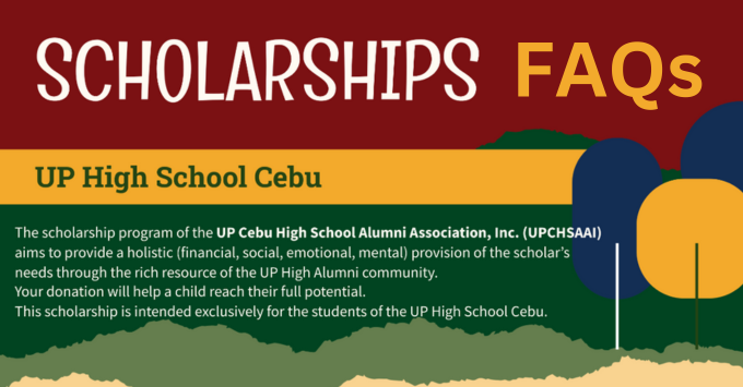 FAQs (Scholarships) - UP High School Cebu